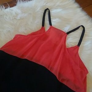 Tops | 2 Sheer Tanks | Poshmark